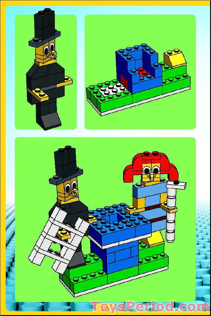 LEGO 7870 Hans Christian Andersen Bucket Instructions and Parts List