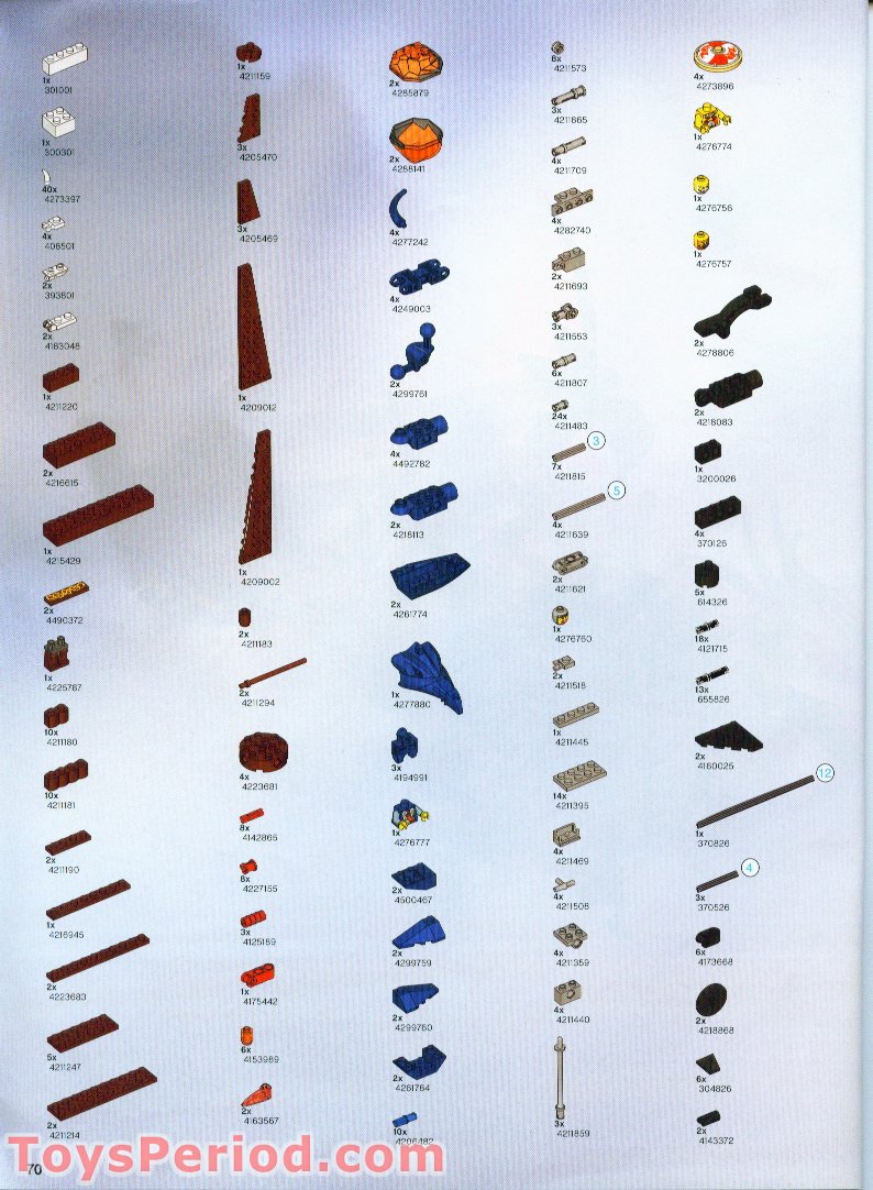 LEGO 7021 Viking Double Catapult Versus Armored Ofnir Dragon ...