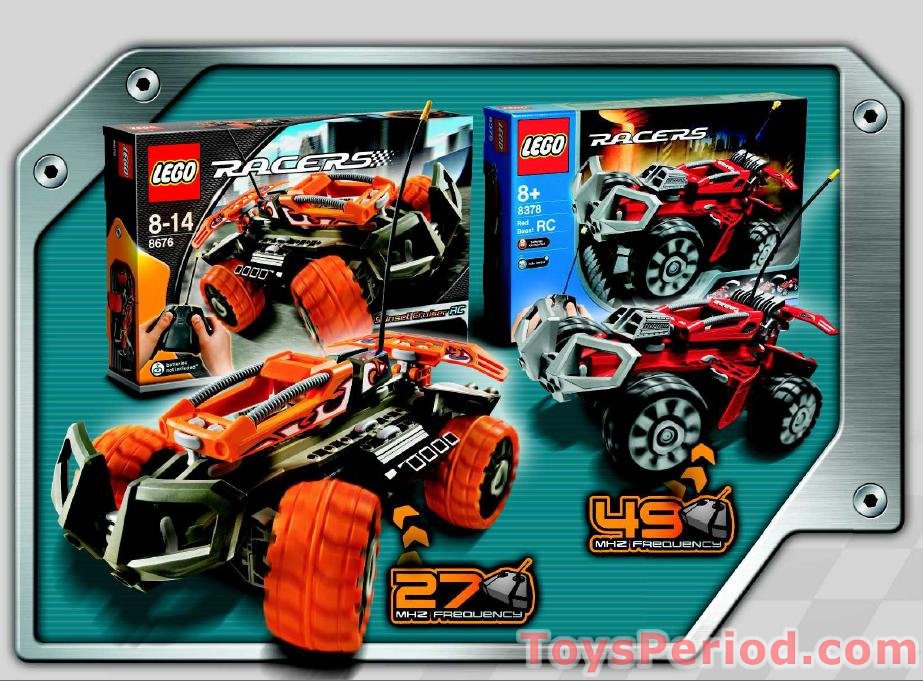 LEGO 8676 Sunset Cruiser Instructions and Parts List