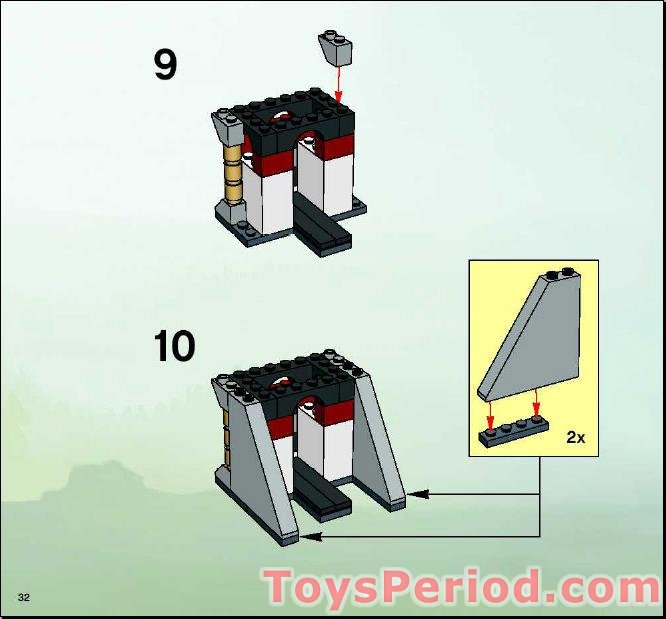 LEGO 8779 The Grand Tournament Instructions and Parts List