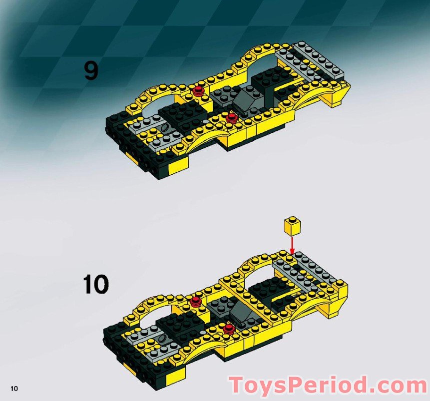 LEGO 8159 Racerxand Taejo Togokahn Instructions and Parts List