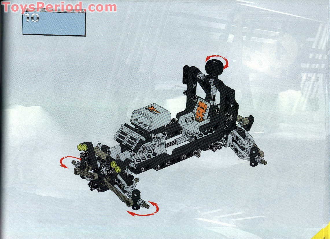 LEGO 8465 Extreme Off-Roader Instructions and Parts List