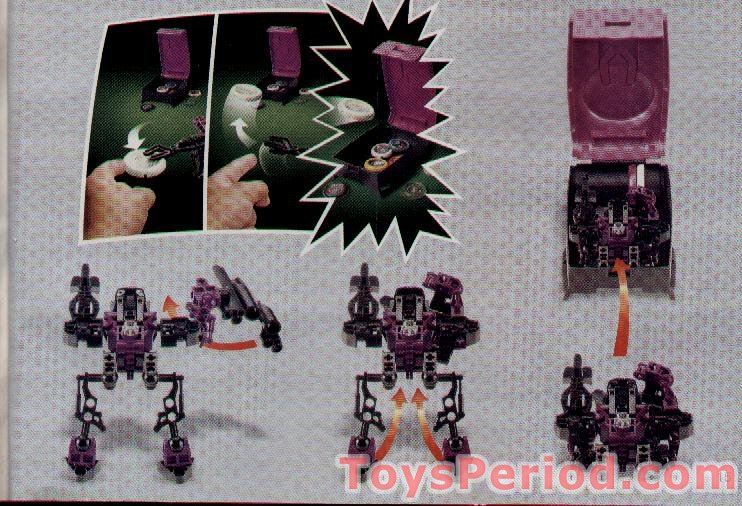 LEGO 8522 Spark Slizer Instructions and Parts List