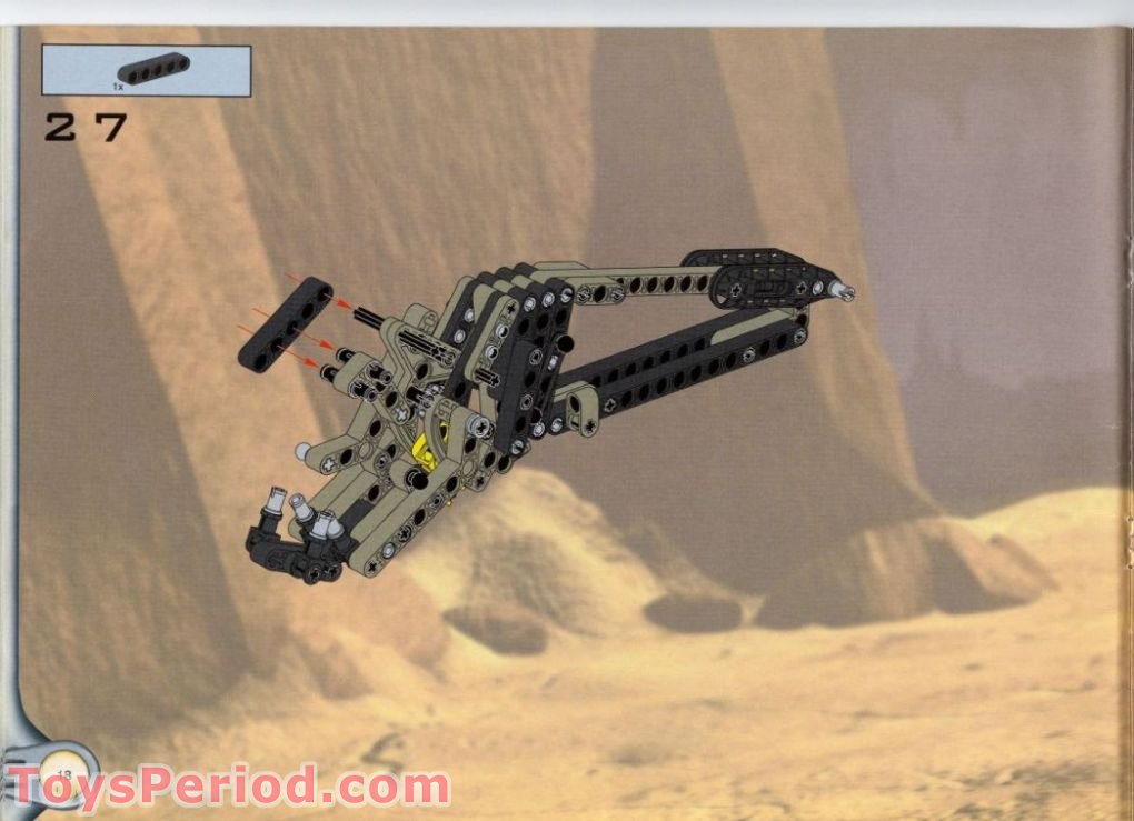 LEGO 8538 Muaka and Kane-Ra Instructions and Parts List