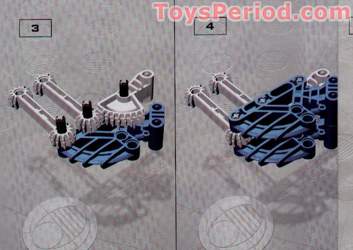 LEGO 8562 Gahlok Instructions and Parts List