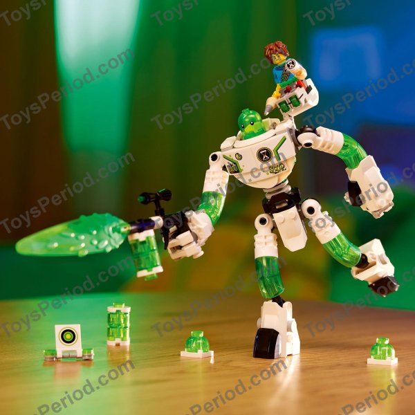 LEGO 71454 Mateo and Z-Blob the Robot Set Parts List