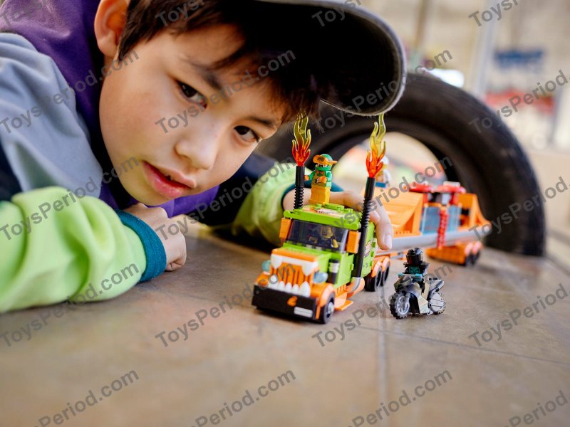 LEGO 60294 Stunt Show Truck Set Parts List