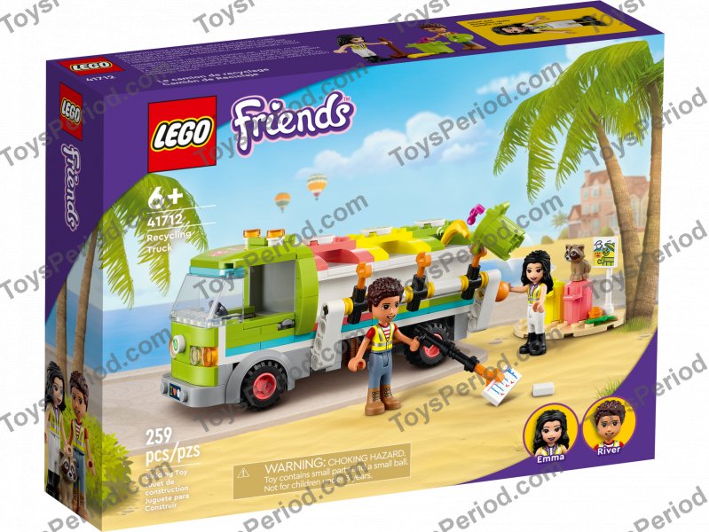 LEGO 41712 Recycling Truck Set Parts List