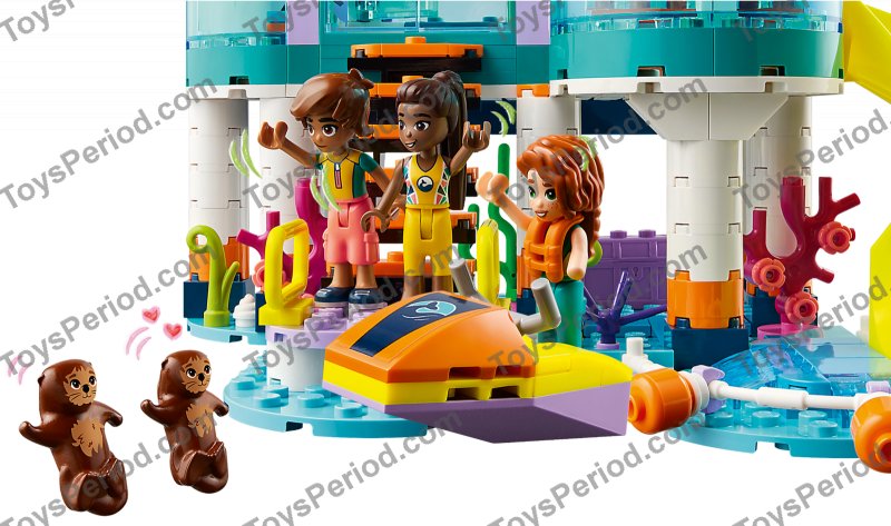 LEGO 41736 Sea Rescue Center Set Parts List