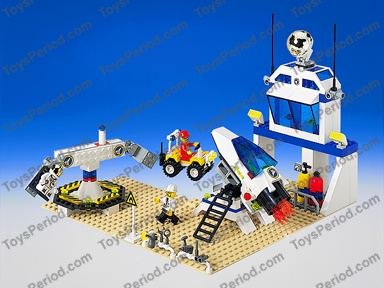 LEGO 6455 Space Simulation Station Instructions and Parts List