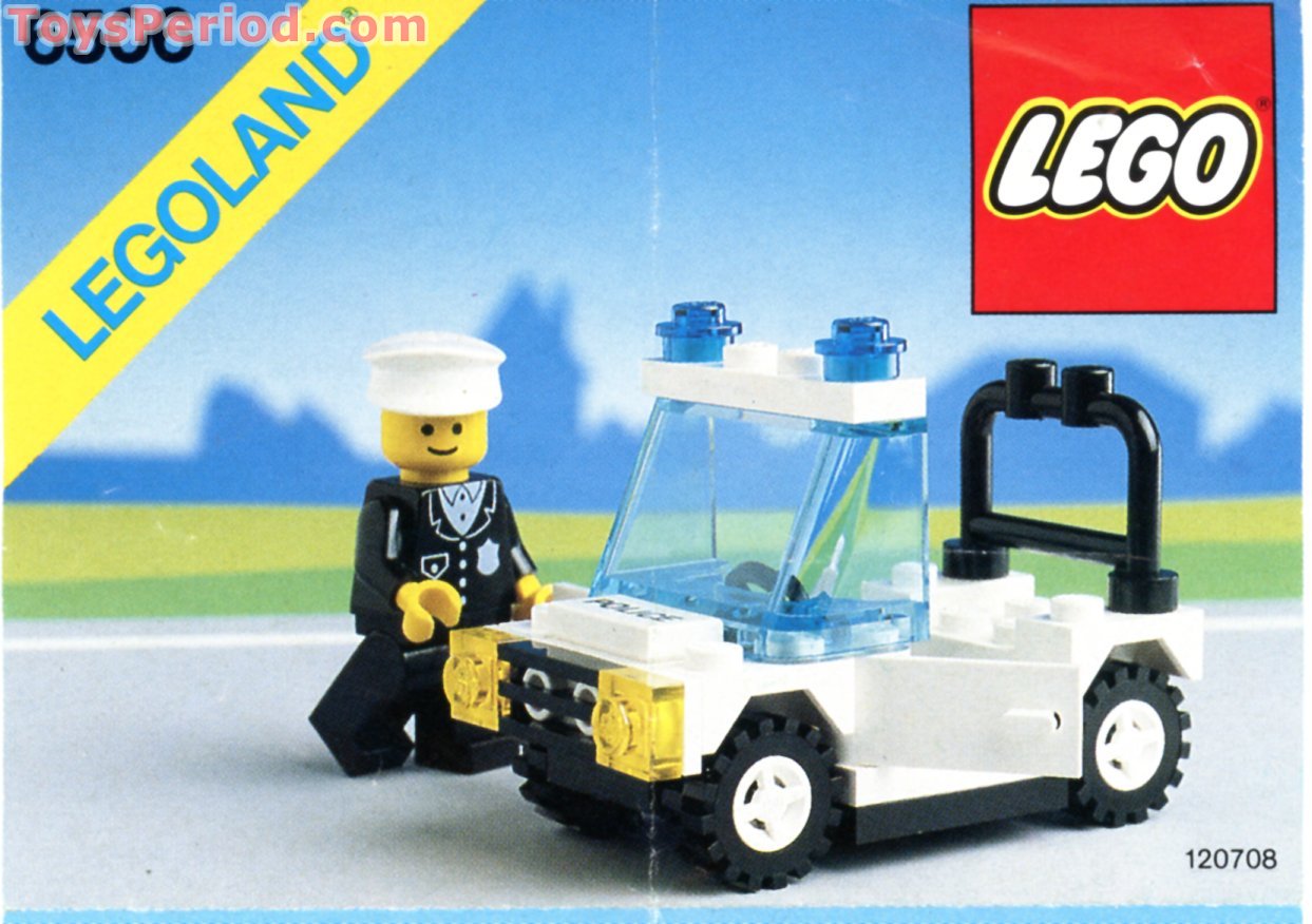 LEGO 6506 Precinct Cruiser Instructions and Parts List