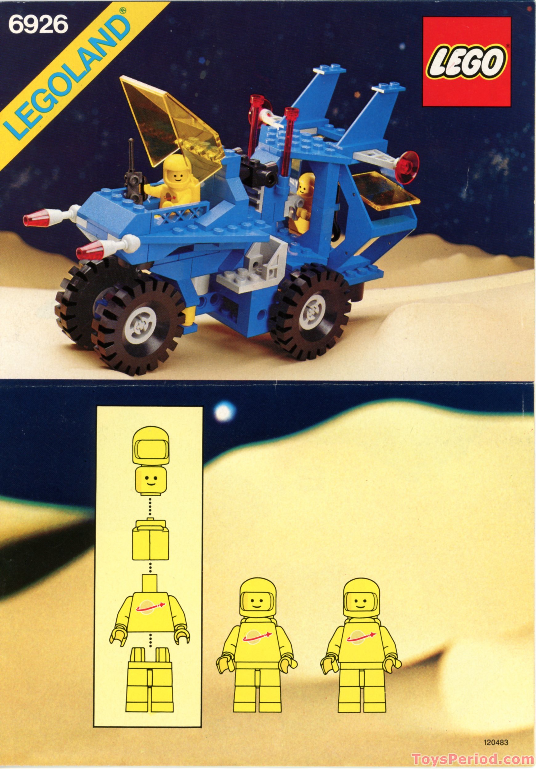LEGO 6926 Mobile Recovery Vehicle Instructions and Parts List