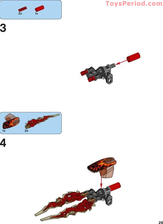 LEGO 44000 Furno XL Instructions and Parts List