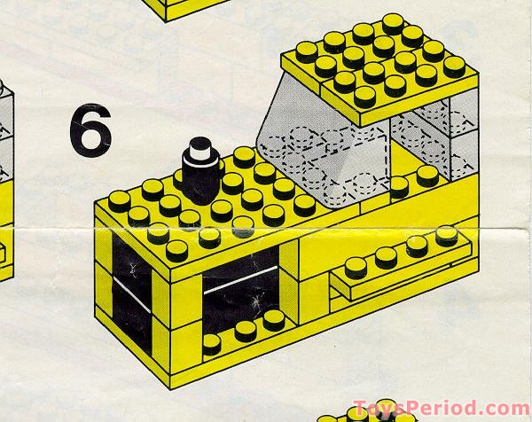 LEGO 387 Excavator and Dumper Instructions and Parts List