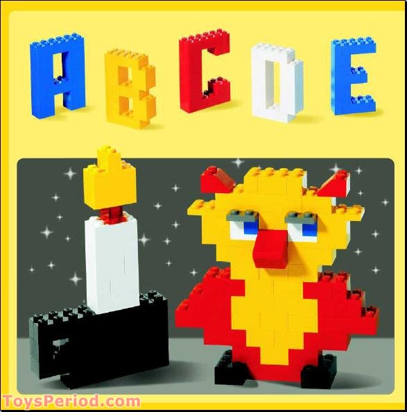 LEGO 4028 World of Bricks Blue Bucket Instructions and Parts List