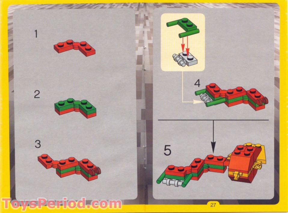 LEGO 4349-3 Wild Pod (Toy Fair Nuernberg Promotion) Instructions and ...