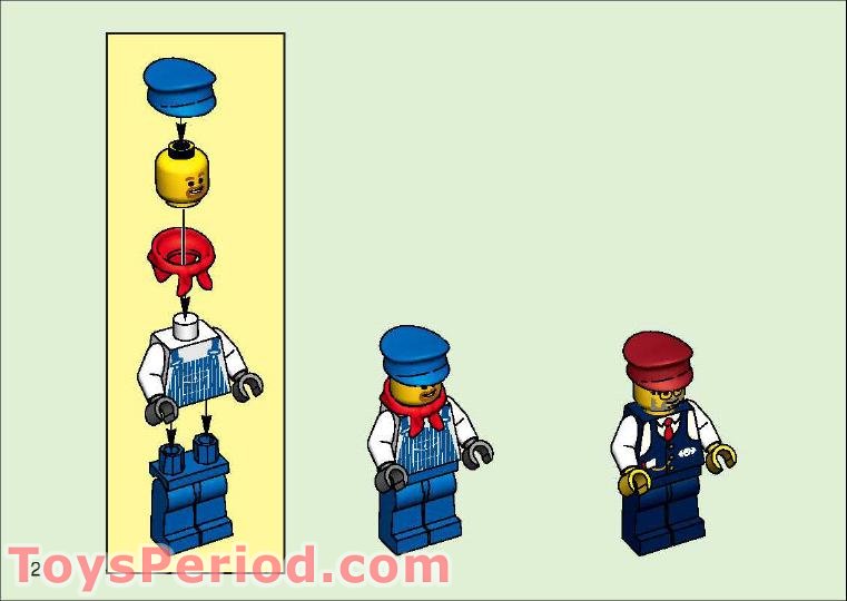 LEGO 4534 LEGO Express Instructions and Parts List
