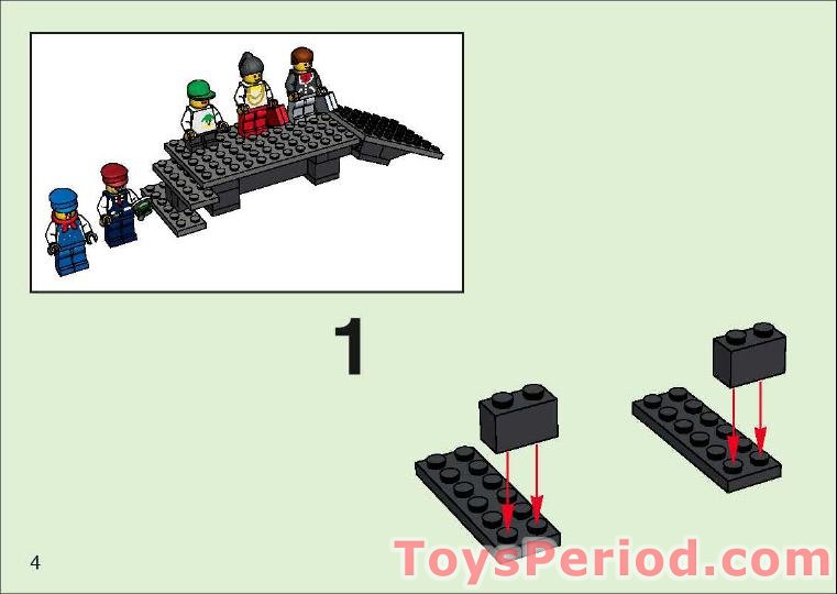 LEGO 4534 LEGO Express Instructions and Parts List