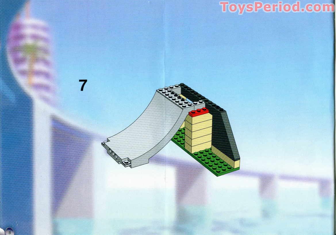 LEGO 6738 Skateboard Challenge Instructions and Parts List