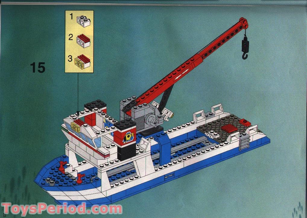 LEGO 6560 Diving Expedition Explorer Instructions and Parts List