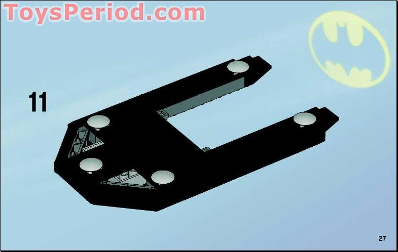 LEGO 7780 The Batboat: Hunt for Killer Croc Instructions and Parts List