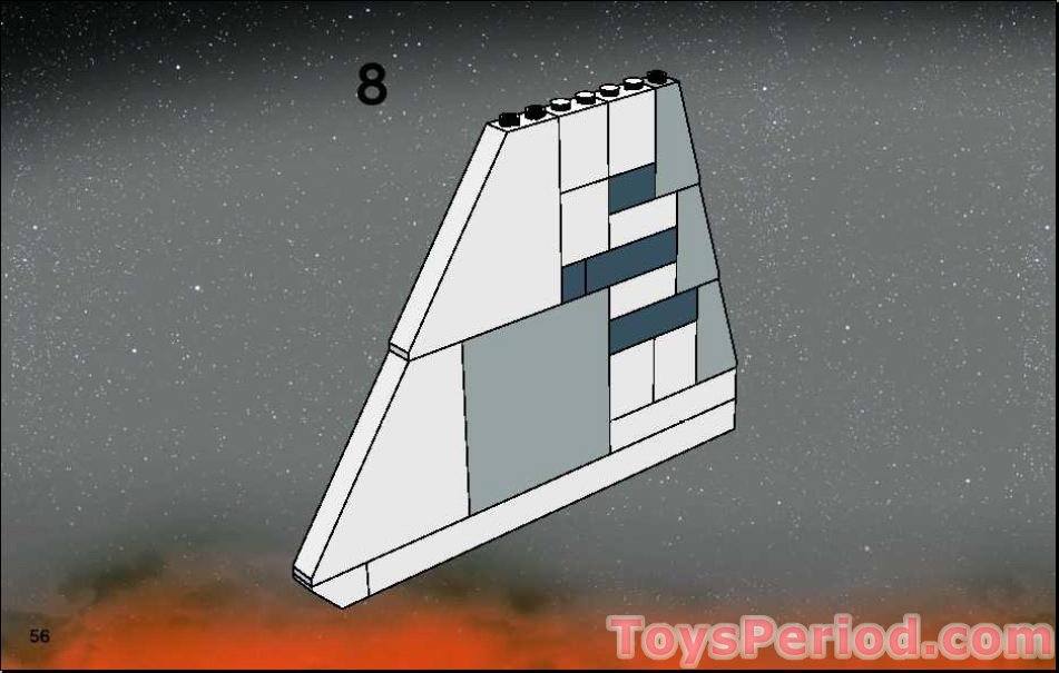 LEGO 7264 Imperial Inspection Instructions and Parts List