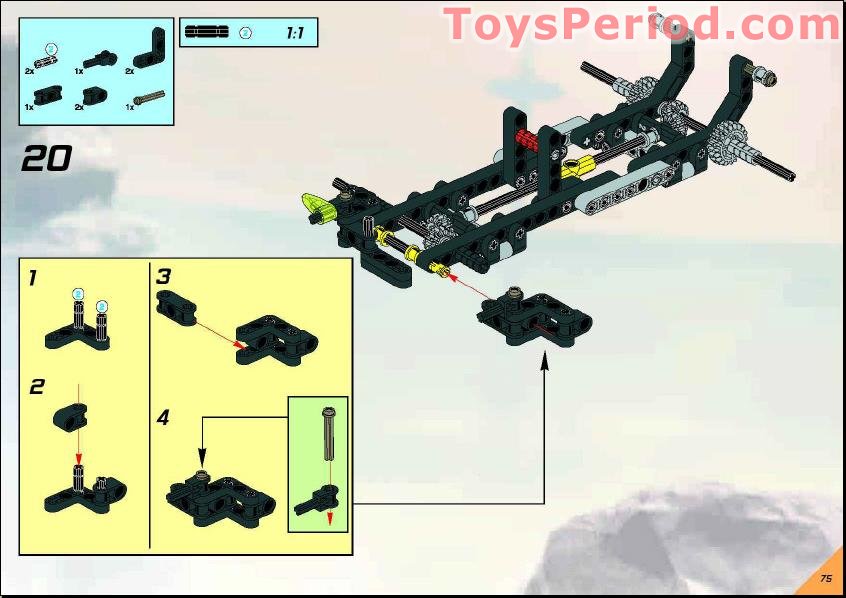 LEGO 8472 Street 'n' Mud Racer Instructions and Parts List
