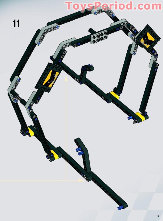 LEGO 8496 Desert Hammer Instructions and Parts List