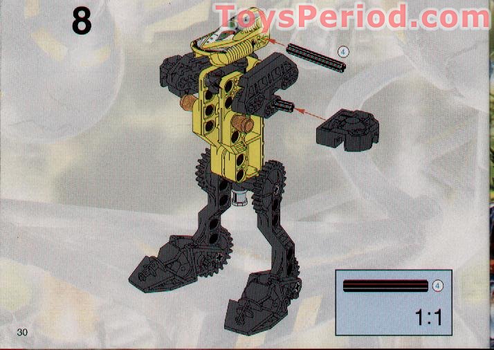 LEGO 8514 Power Instructions and Parts List