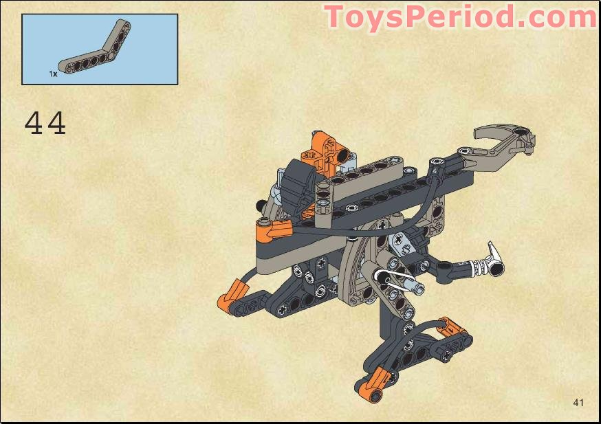 LEGO 8556 Boxor Instructions and Parts List