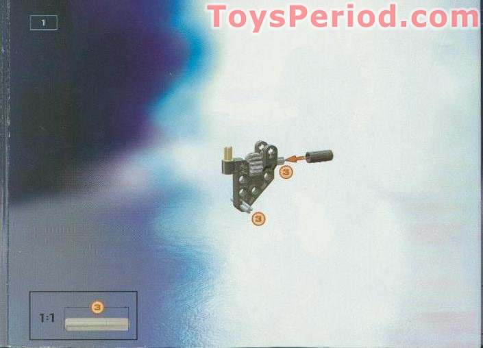 LEGO 8591-1 Vorahk Instructions and Parts List