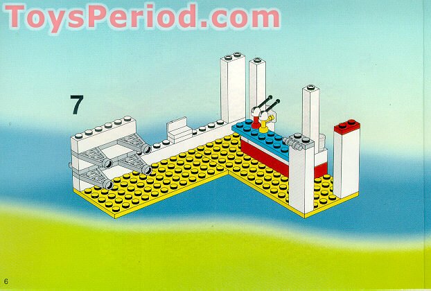 LEGO 6595 Surf Shack Instructions and Parts List