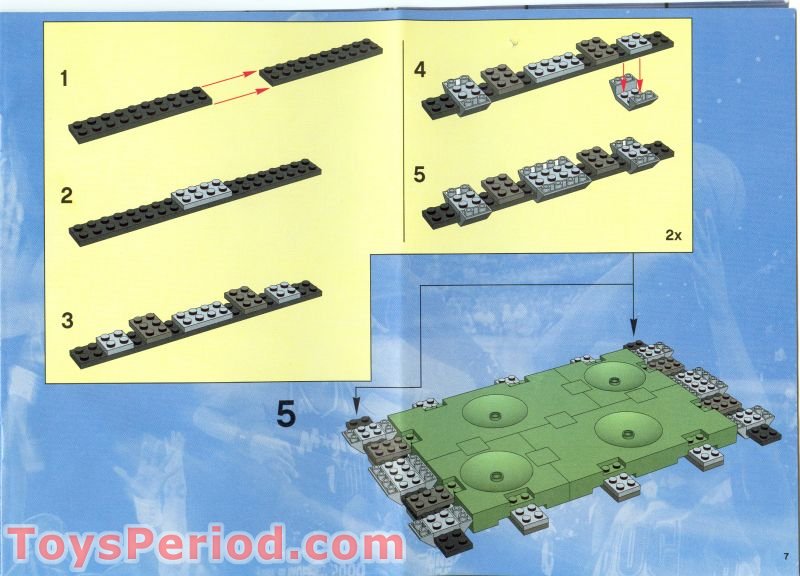 LEGO 3431 Streetball 2 vs 2 Instructions and Parts List