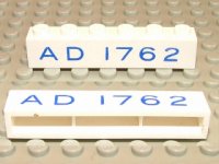 LEGO Sets with Part crssprt02pb16a Brick 1 x 6 without Bottom Tubes ...
