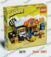 LEGO 3675 General Store Instructions and Parts List