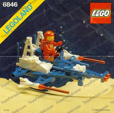 LEGO 6846 Tri-Star Voyager Set Parts List