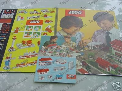 LEGO 810-4 UK Town Plan in Cardboard Box Instructions and Parts List