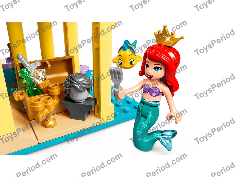 LEGO 43207 Ariel's Underwater Palace Set Parts List