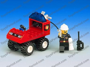 LEGO 6407 Fire Chief Instructions and Parts List