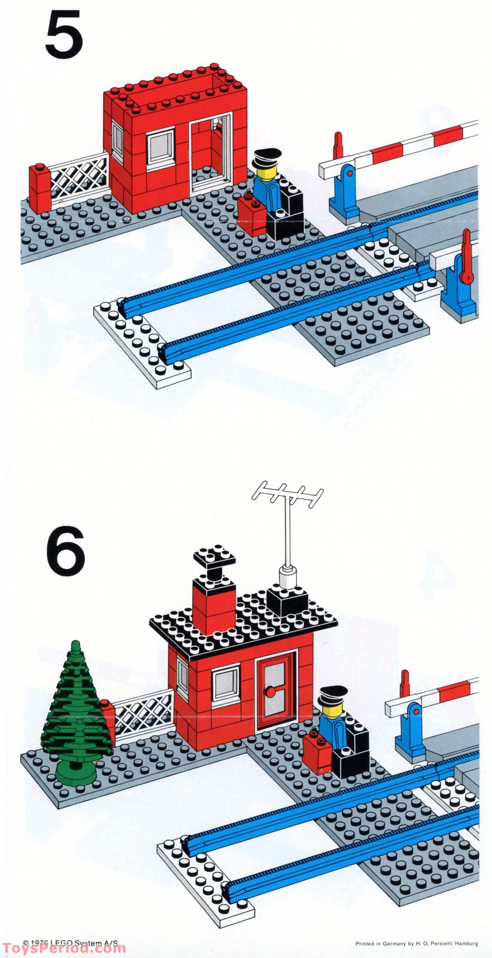 LEGO 146 Level Crossing Instructions and Parts List