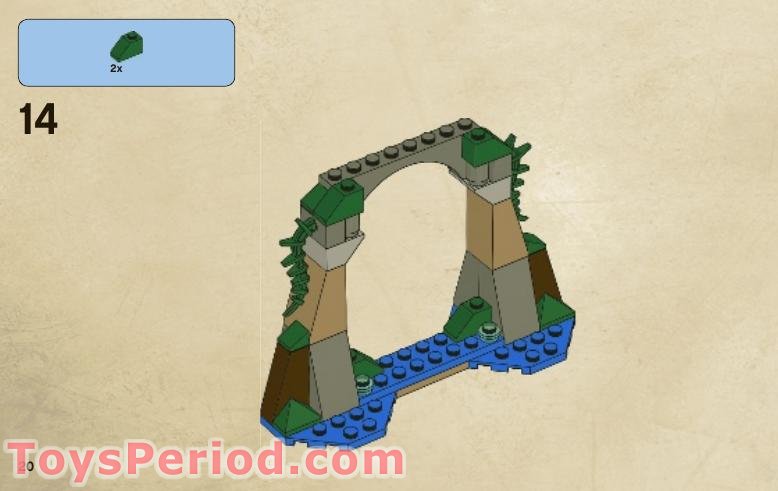 LEGO 4192 Fountain of Youth Instructions and Parts List