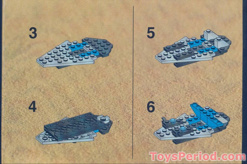 LEGO 1787 Crater Cruiser Instructions and Parts List