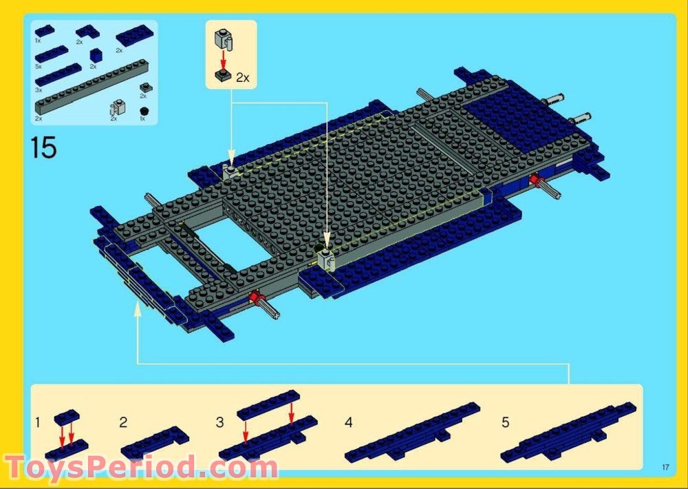 LEGO 10187 Volkswagen Beetle (VW Beetle) Instructions and Parts List