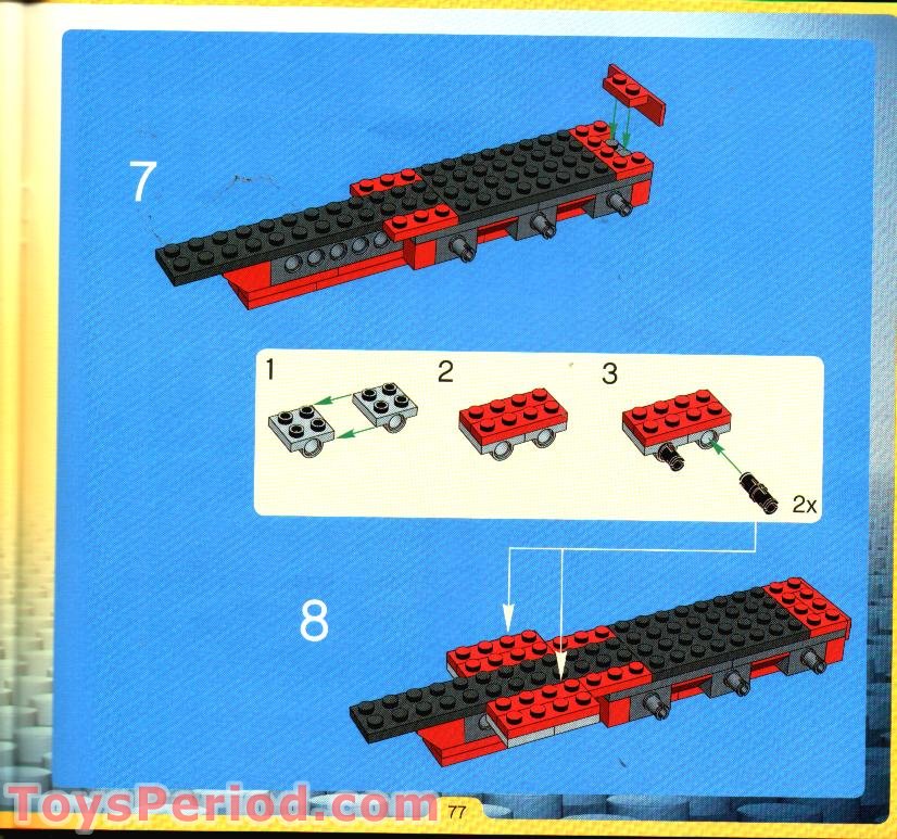LEGO 4883 Gear Grinders Instructions and Parts List