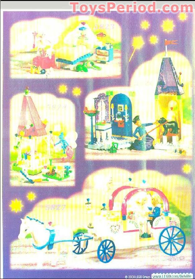 LEGO 5825 The Fairy Queen's Magical House Instructions and Parts List