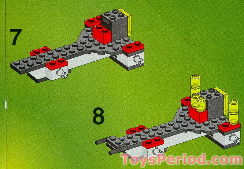 LEGO 6829 Radon Rover Instructions and Parts List