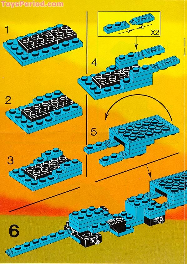 LEGO 6055 Prisoner Convoy Instructions and Parts List