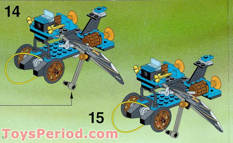 LEGO 6495 Time Tunnelator Instructions and Parts List