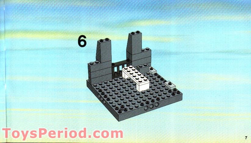 LEGO 7237-1 Police Station - with Light-Up Minifig Instructions and ...