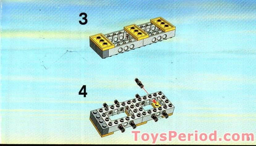 LEGO 7248 Digger Instructions and Parts List